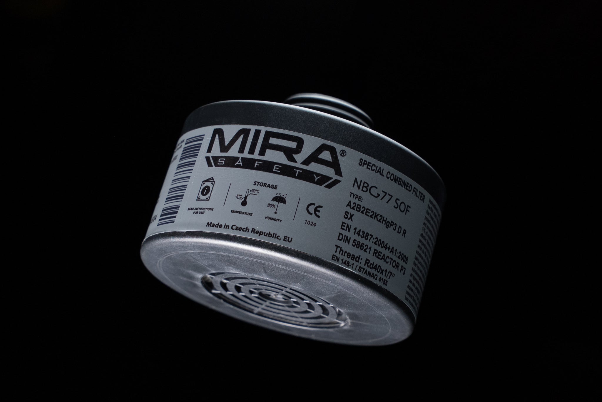 MIRA NBC-77 SOF 40mm NATO Filter - CBRN Protection | One Hundred Concepts